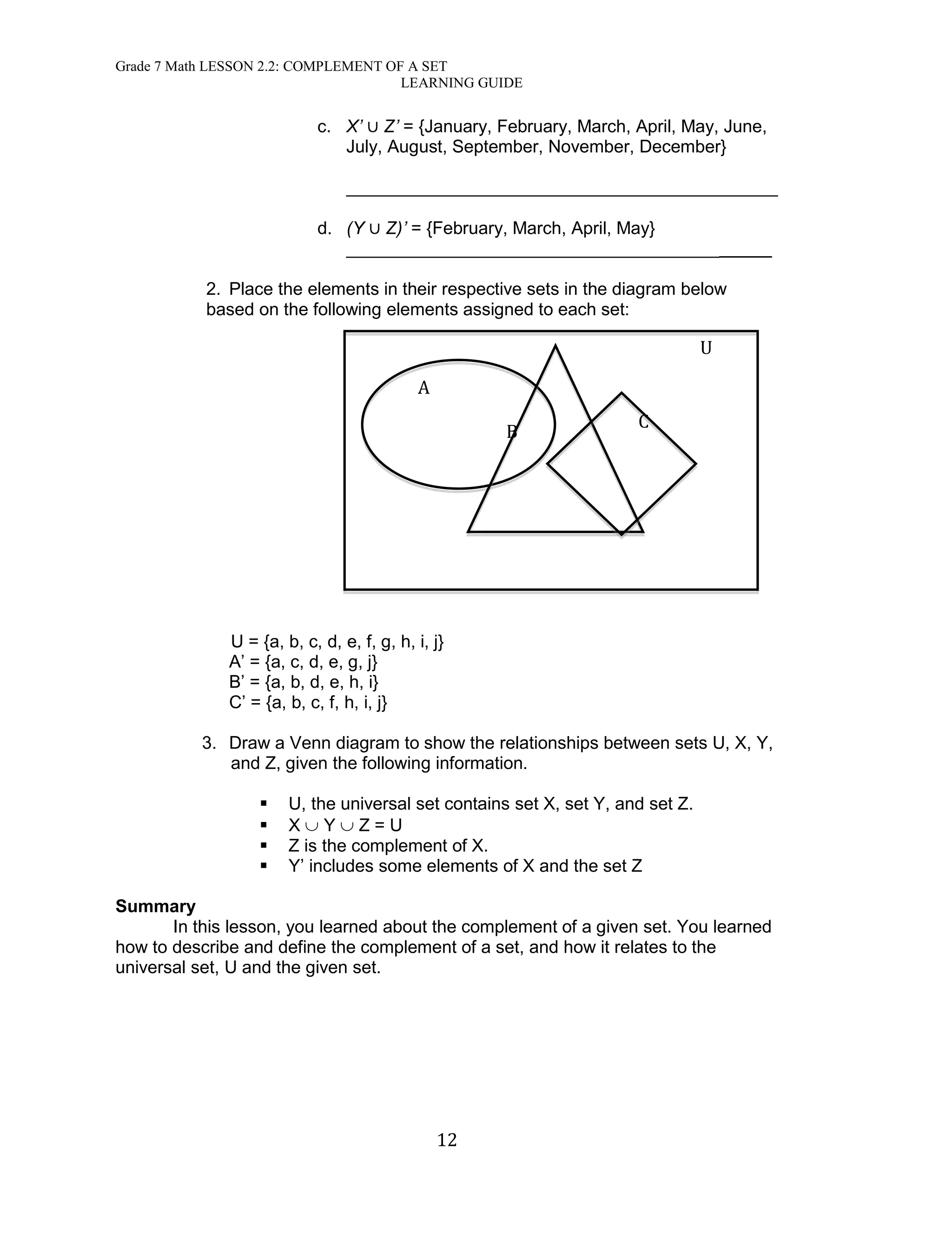 K TO 12 GRADE 7 LEARNING MODULE IN MATHEMATICS (Q1-Q2) | PDF