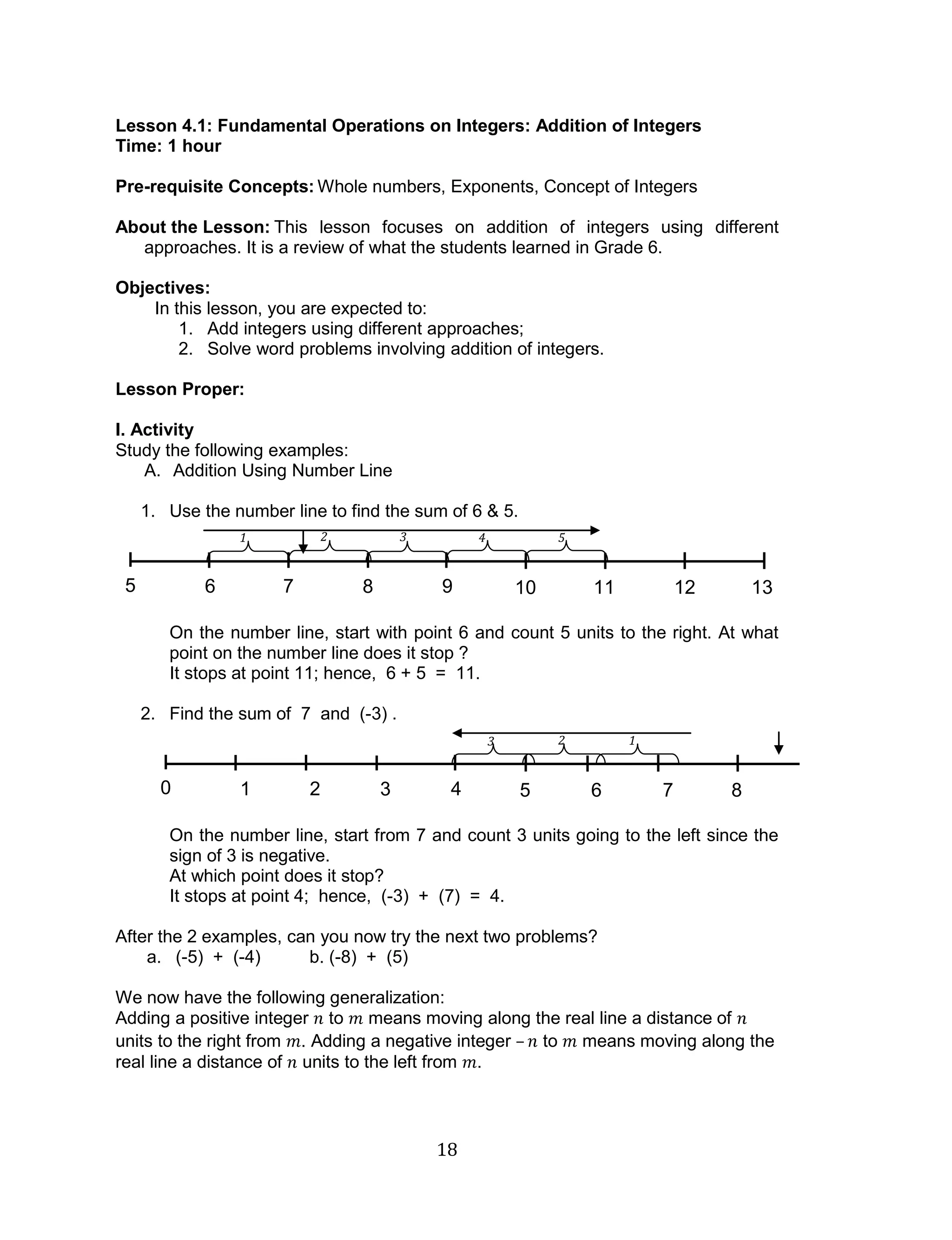 K TO 12 GRADE 7 LEARNING MODULE IN MATHEMATICS (Q1-Q2) | PDF