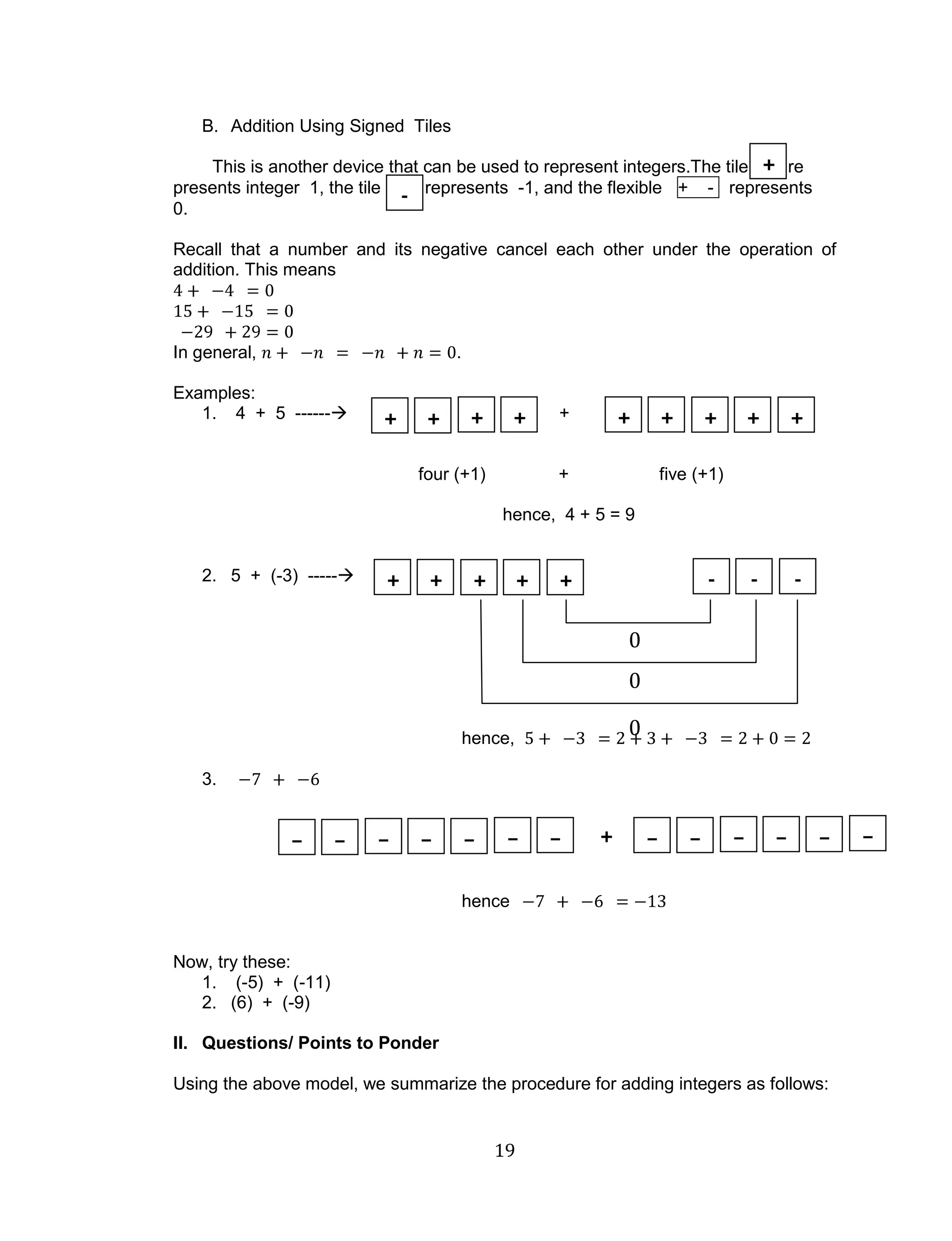 K TO 12 GRADE 7 LEARNING MODULE IN MATHEMATICS (Q1-Q2) | PDF