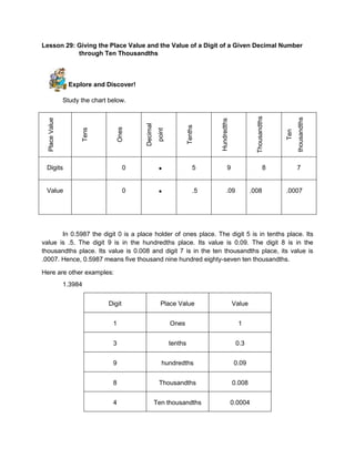 K TO 12 GRADE 5 LEARNER’S MATERIAL IN MATHEMATICS (Q1-Q4) | PDF