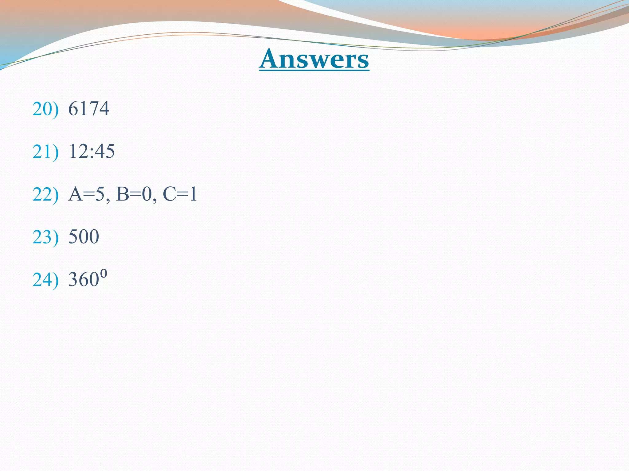 Mathematics Quiz- for school level | PPTX