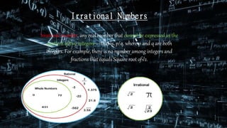 Mathematics Real Numbers PPT.pptx