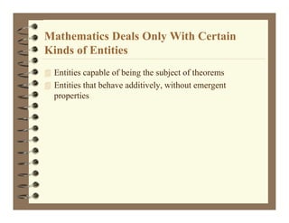 Mathematics rules and scientific representations | PDF