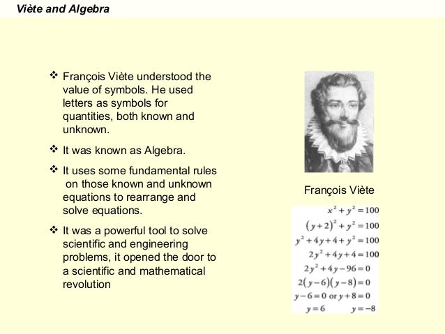 Mathematics evolution