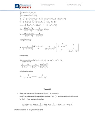 Mathematics sample assignment | PDF