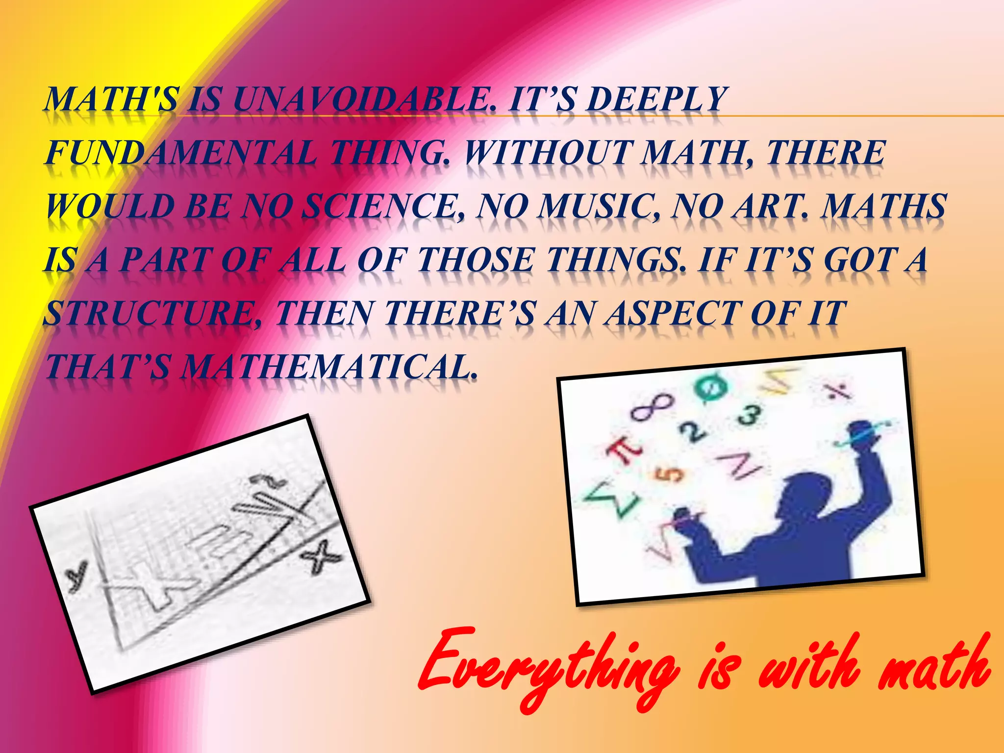Applications of mathematics in our daily life | PPTX