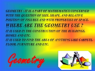 Applications of mathematics in our daily life | PPTX