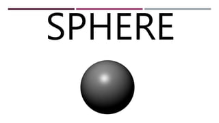 Mathematics – sphere and prism | PPTX