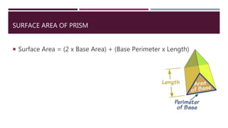 Mathematics – sphere and prism | PPTX