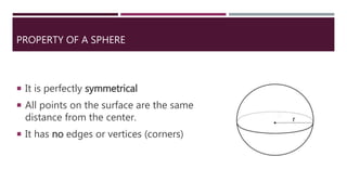 Mathematics – sphere and prism | PPTX