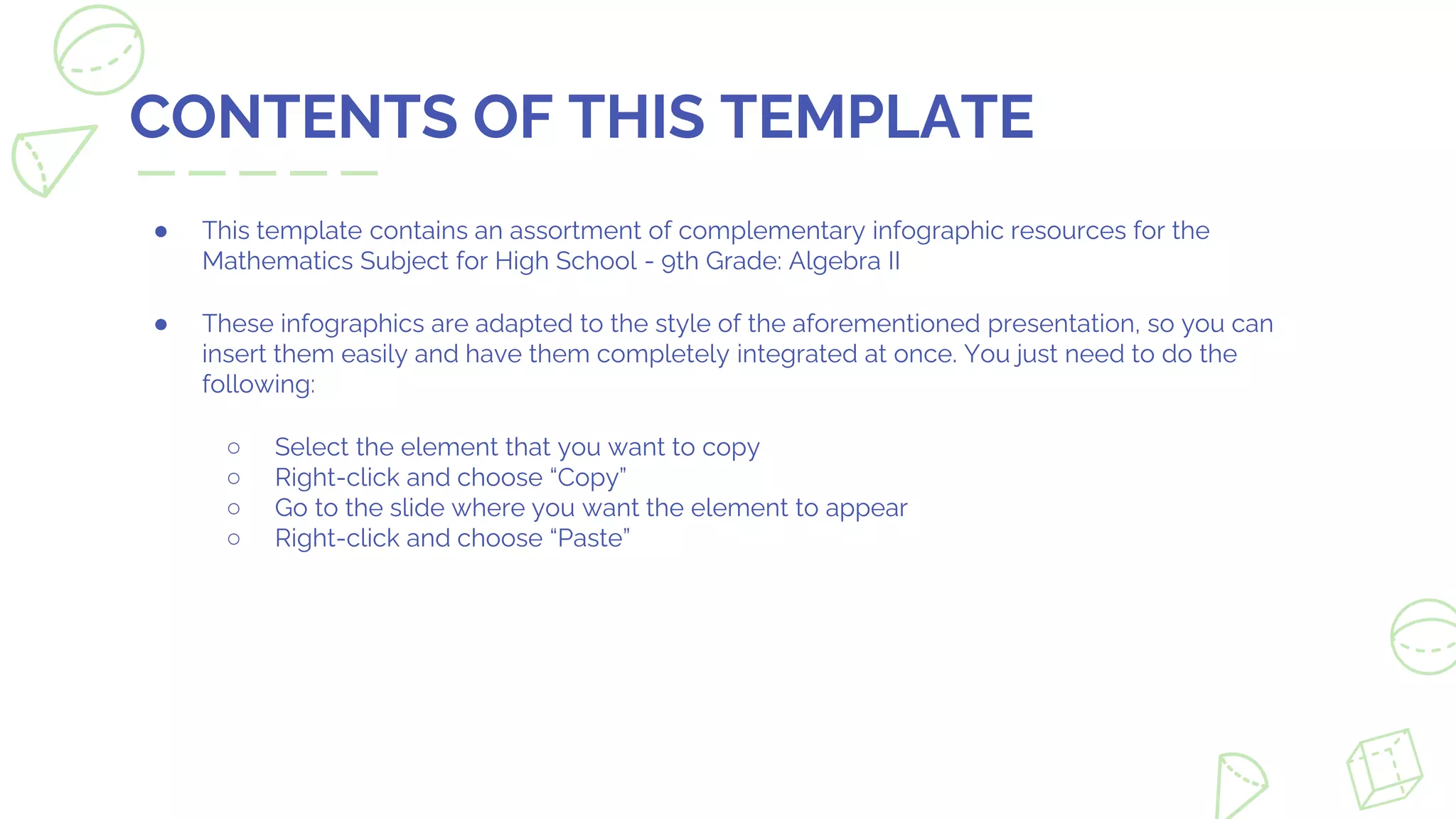 Mathematics Subject for High School - 9th Grade_ Algebra II ...