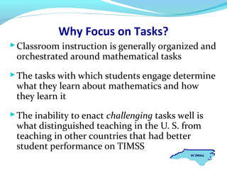 Mathematics task framework | PPT