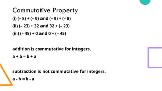Mathematics VII Integer and questions 1.pptx