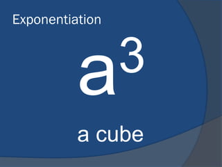 Mathematics vocabulary slide | PDF