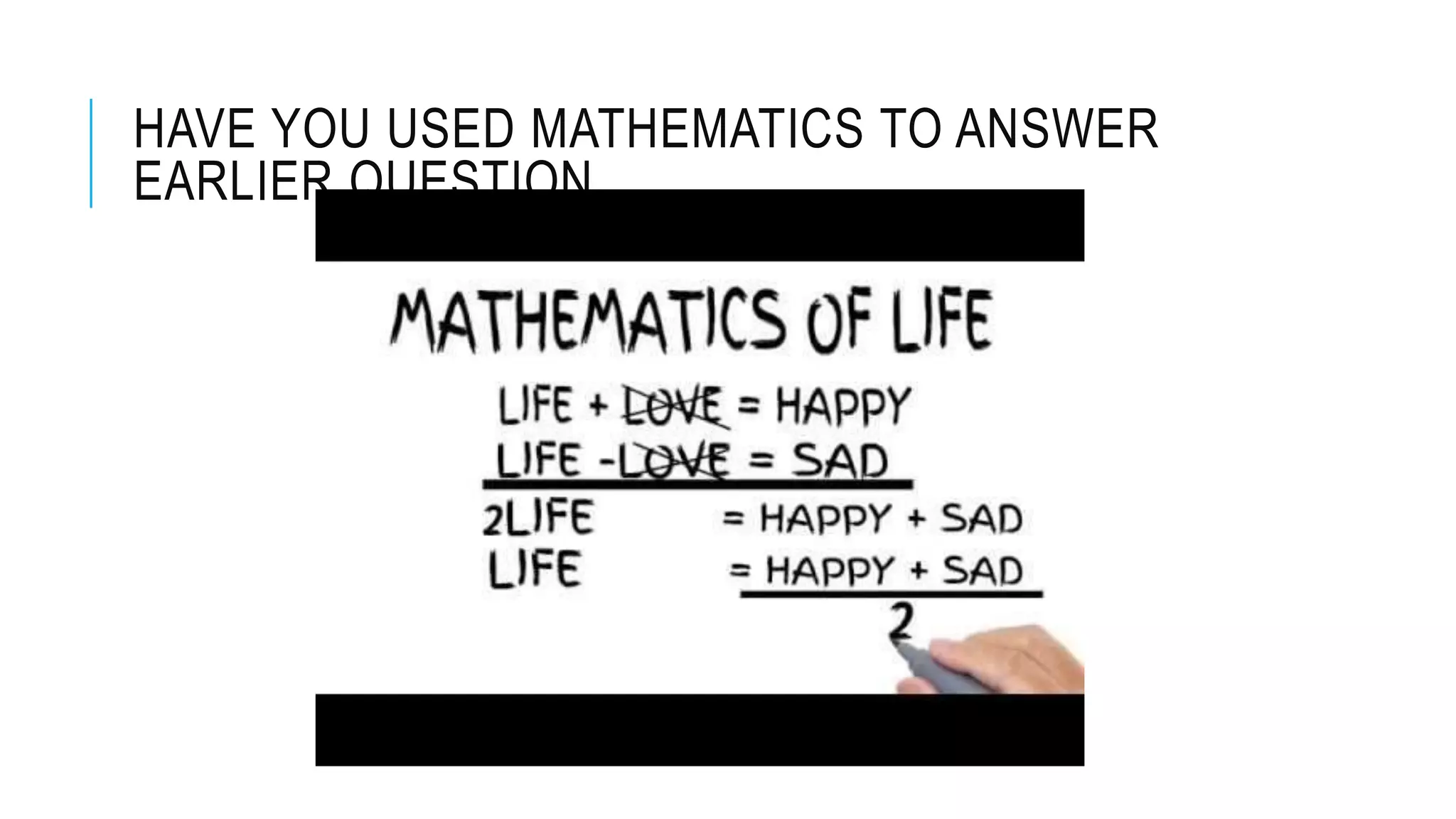 Mathematisation- A core skill | PPTX