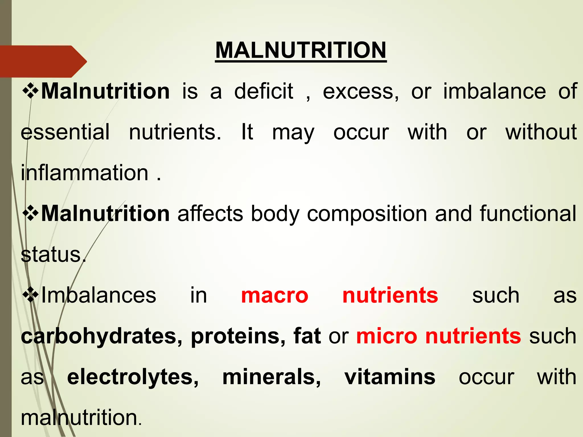 NUTRITIONAL PROBLEMS & OBESITY | PPTX