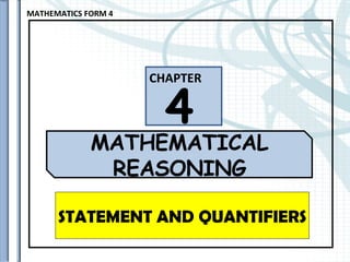 Math (F4) Math Reasoning 4.1, 4.2 | PPT