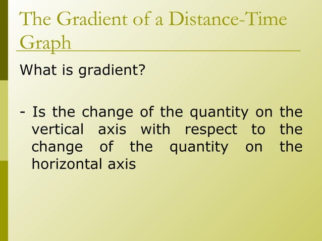 Math(F5) Gradient And Area Under A Graph | PPT