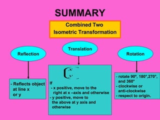 Math(F5) Transformation Iii | PPT