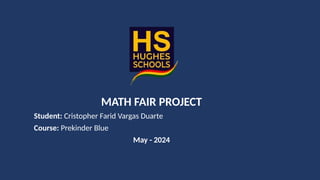 MATH fair, feria de matemáticas en colegio | PPTX