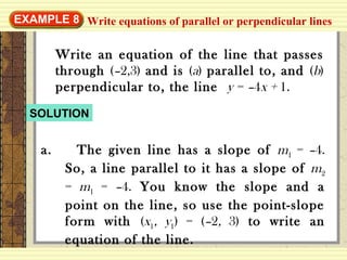 Equation of the line | PPT