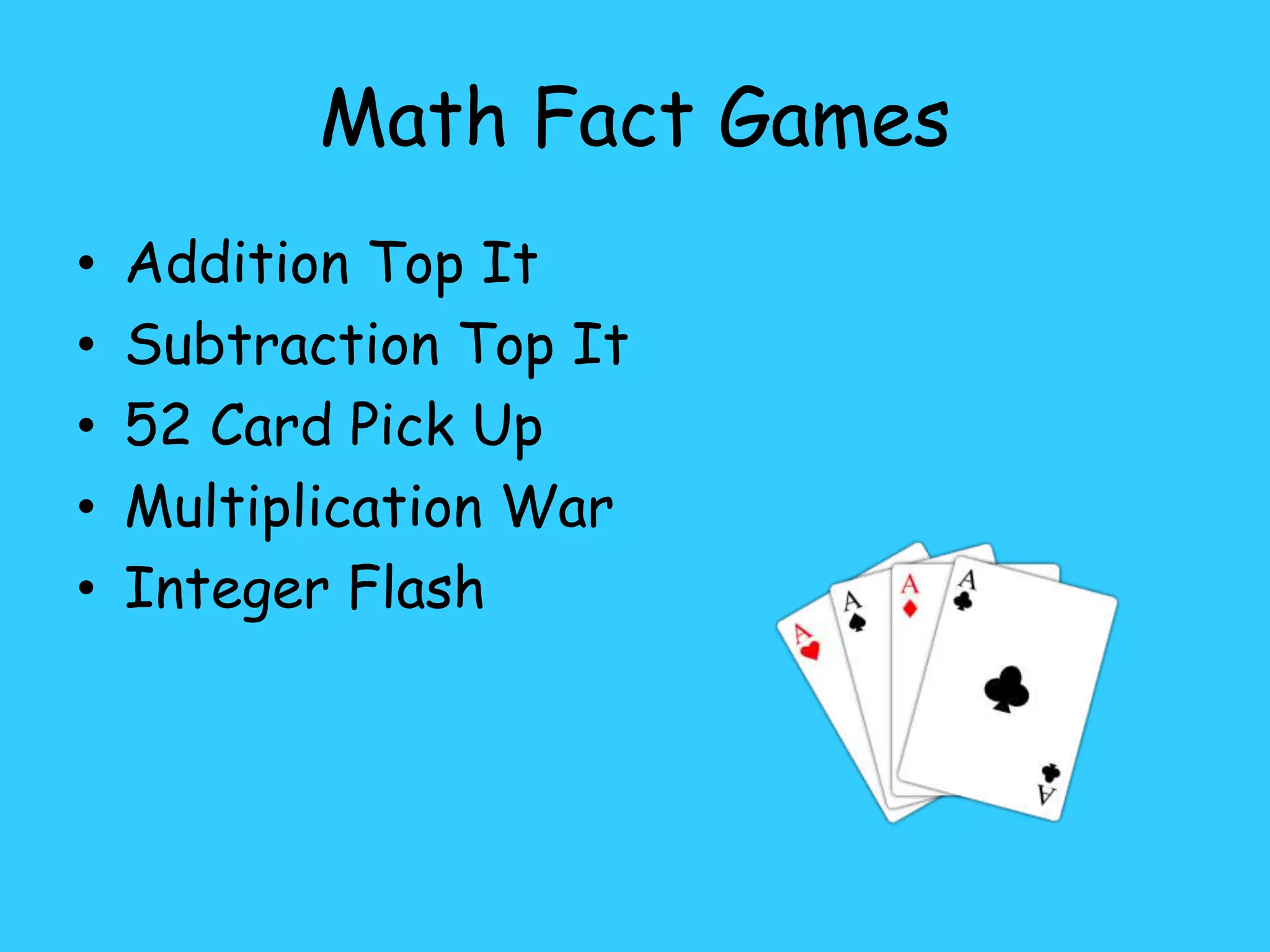 Math fluency 3-15-15 | PPTX