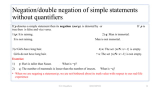 Mathematics for Data Science Part 1-Logic | PPTX