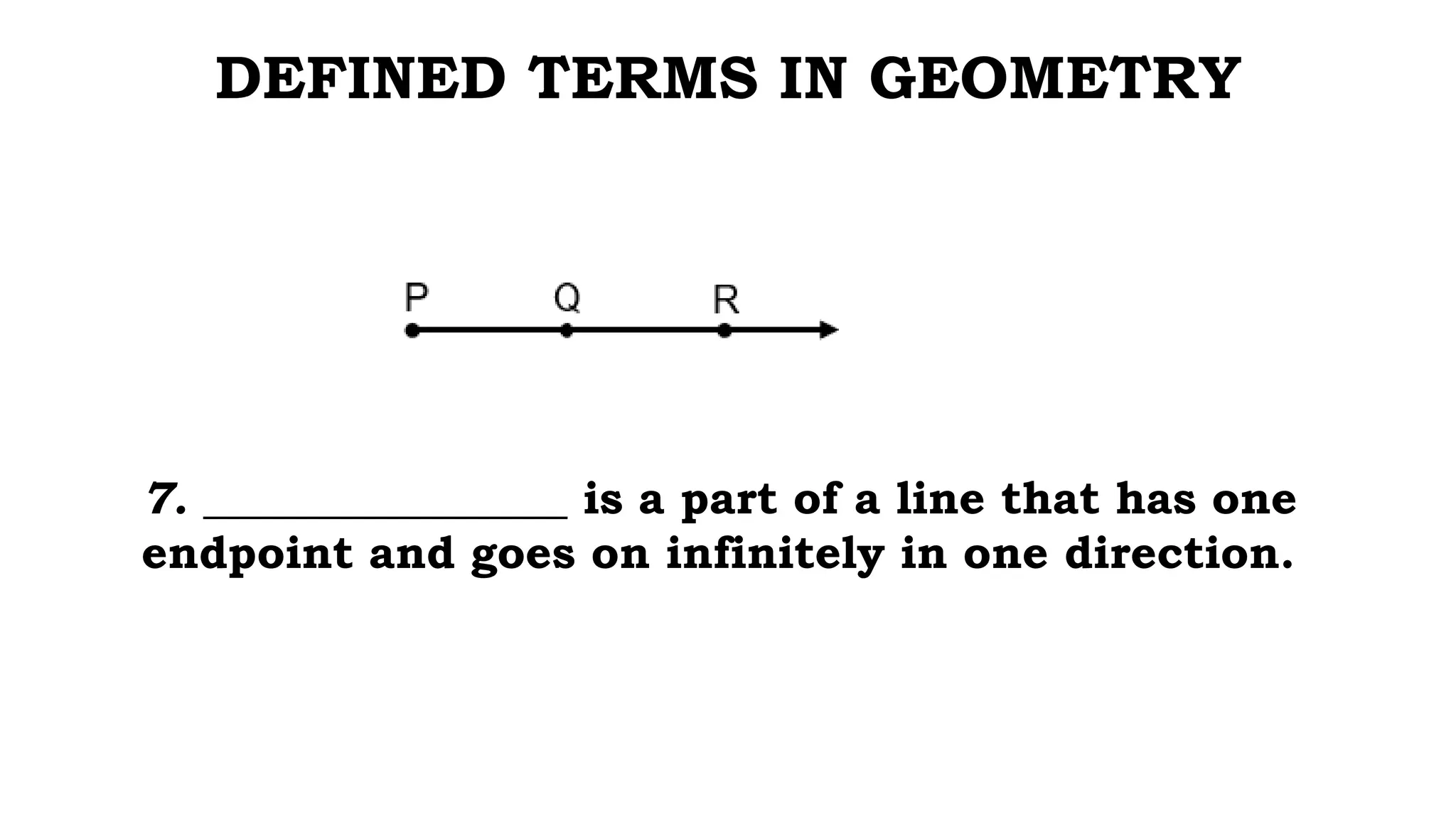 MATHEMATICS GEOMETRY QUIZ SAMPLES 3RD QTR | PPT