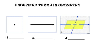 MATHEMATICS GEOMETRY QUIZ SAMPLES 3RD QTR | PPT