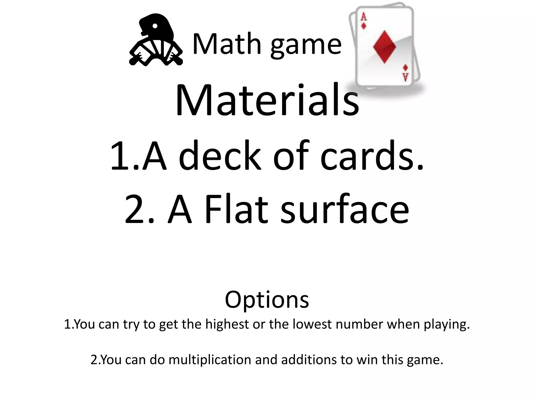 Math game | PPTX
