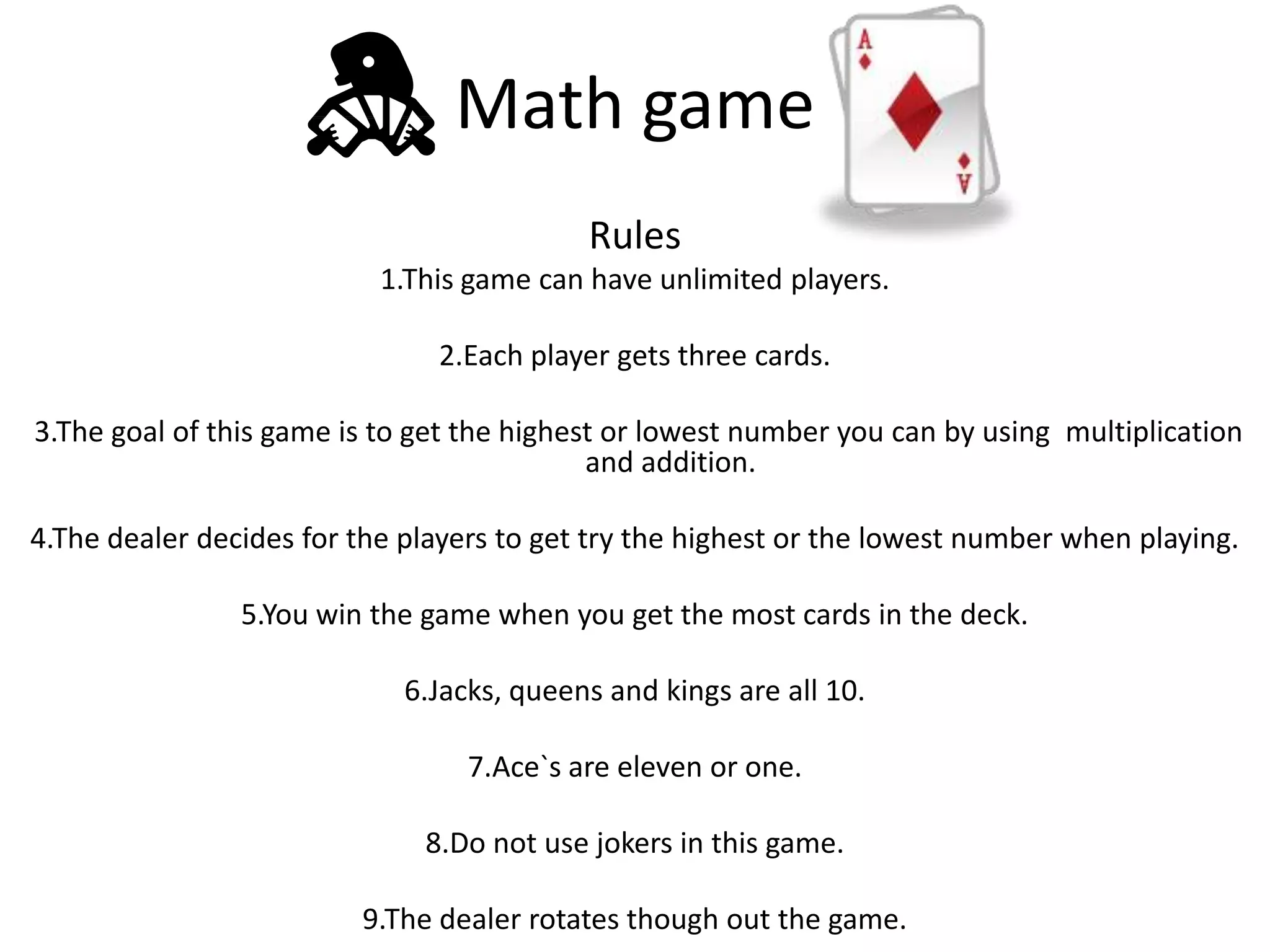 Math game | PPTX