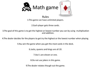 Math game | PPT