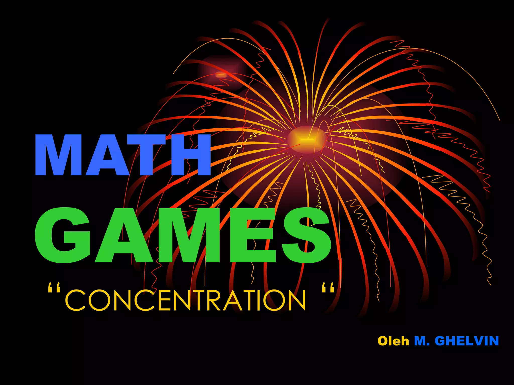 Math Games ( Konsentrasi ) | PPT
