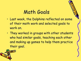 Math Goals | PPT