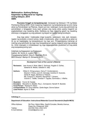 Math gr. 3 tagalog q1 | DOCX