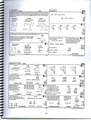 Math gr3 solutions | PDF