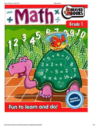 Math grade 1 | PDF