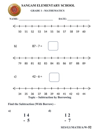 Math Subject Grade 1 Annual Worksheets.docx