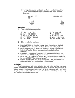 Math grade 7 learner's module | PDF