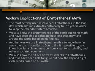 Great Mathematician Eratosthenes.pptx