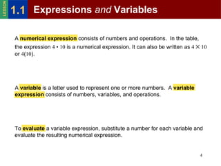 Math help chapter 1 | PPT