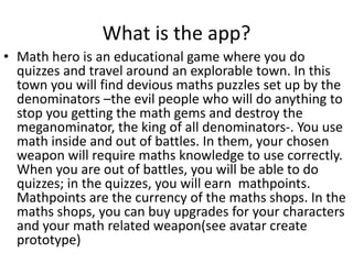 Math hero | PPT