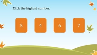 Math highest number | PPTX