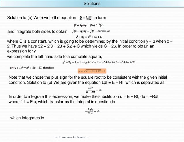 Calculus Assignment Help | PPT