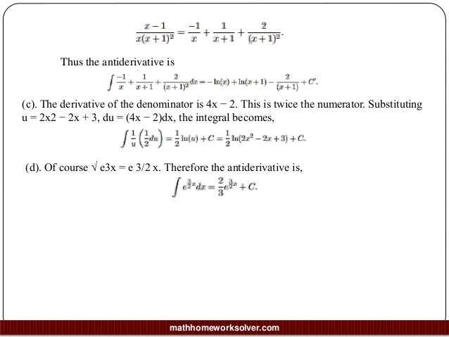 Single Variable Calculus Assignment Help | PPTX