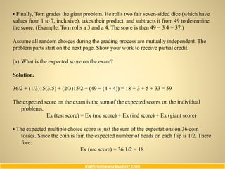 Math Homework Help | PPT