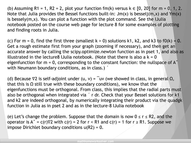 Numerical Analysis Assignment Help | PPT