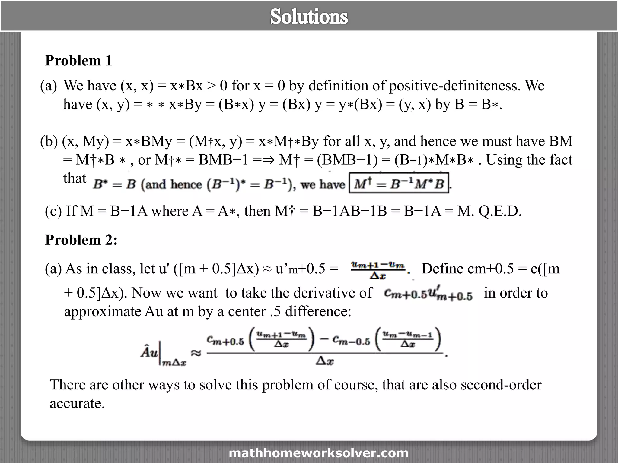 Online Maths Assignment Help | PPT