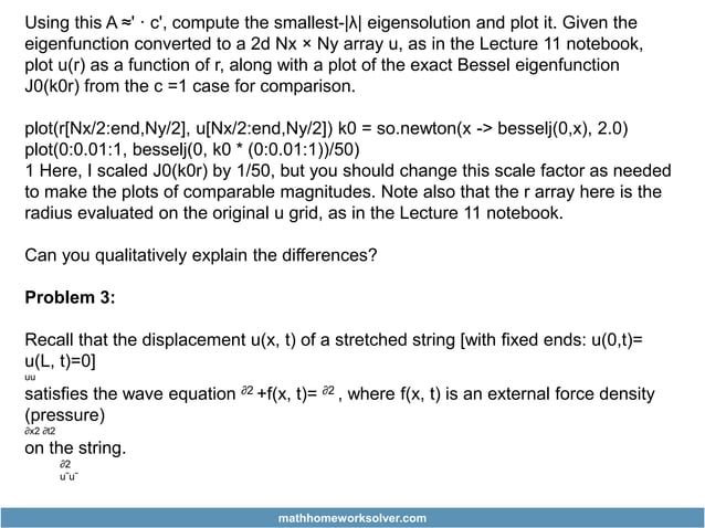 Numerical Analysis Assignment Help | PPT