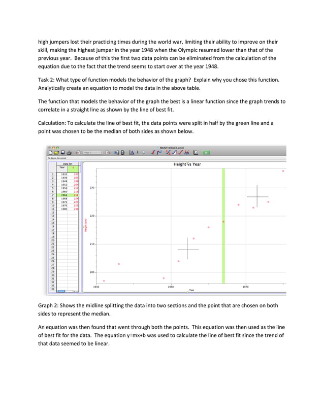 Math ia 2 | PDF | Olympic Sports | Sports